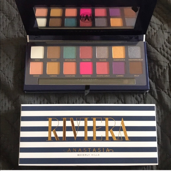 Anastasia Beverly Hills | Makeup | Abh Riviera Eyeshadow Palette | Poshmark